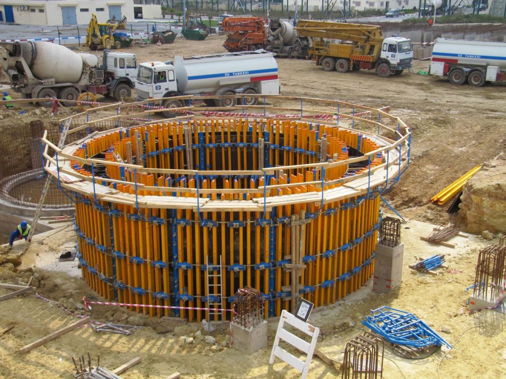 ROUNDEX CIRCULAR WALL FORM - TMS Formwork and Scaffolding
